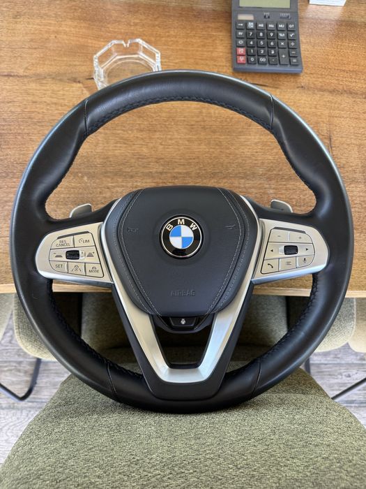 Оригинален волан с AIRBAG с подгряване Distronic за BMW G11 G30 G05 гр ...