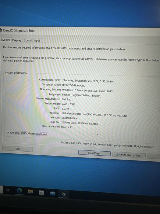 Laptop Dell Vostro 3520 i7-1255U 16 gb ram ddr 4 512 ssd Bucuresti ...