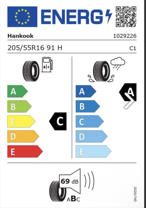 Anvelope vară Hankook Ventus Prime 4 205/55 R16 Iasi • OLX.ro