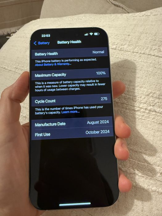 PF Iphone 16 Pro Max 256 Gb white titanium Targu-Mures • OLX.ro