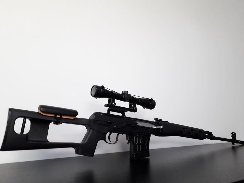 Dragunov PSL SNIPER 6mm 4J PUTERNICA spring Pusca airsoft FULL METAL ...