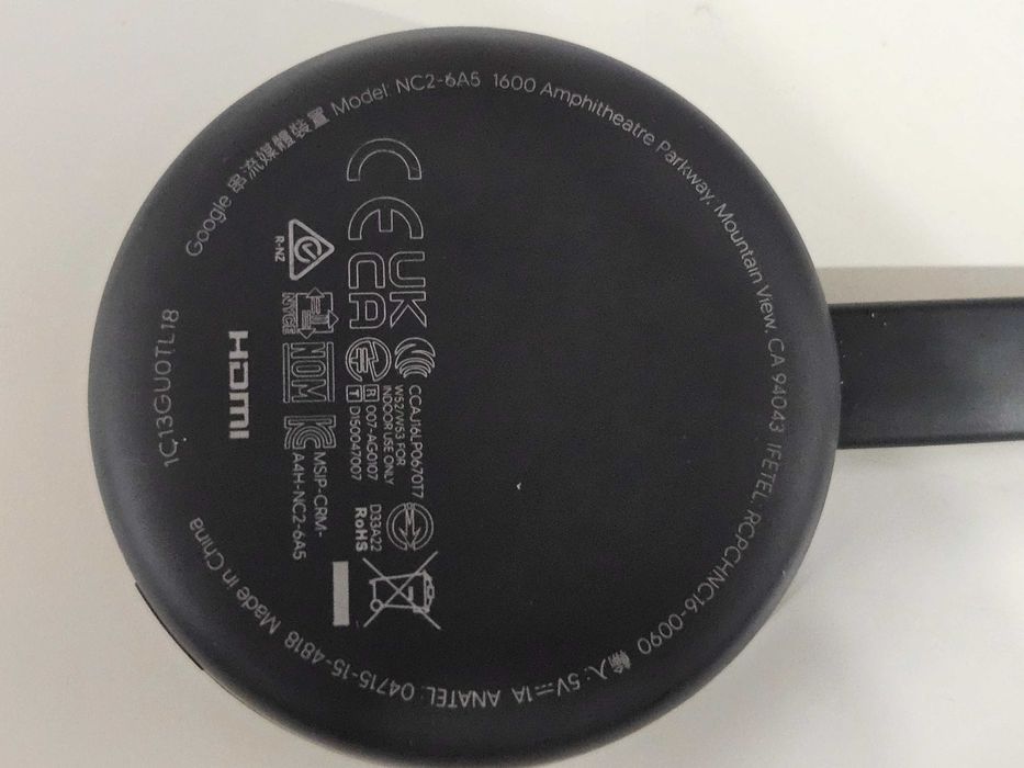 Google Chromecast gen 3 model NC2-6A5 Chiajna • OLX.ro