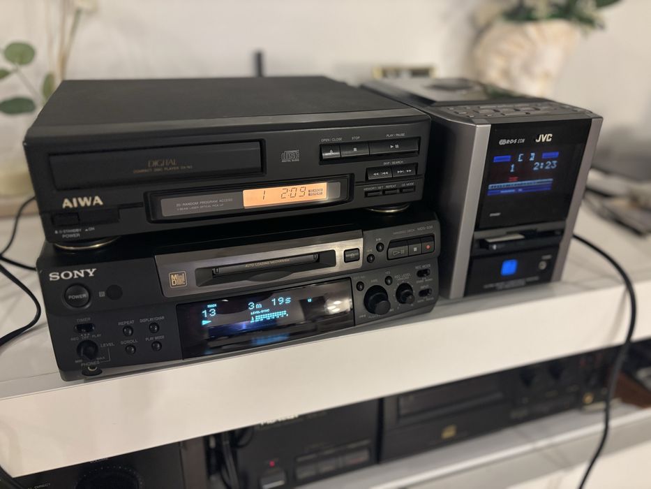 Sony Aiwa Jvc cd minidisc Topoloveni • OLX.ro