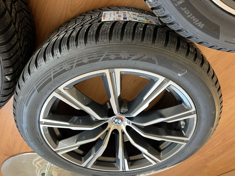 Set Jante iarna 2024 BMW X5 X6 Mod nou G05 G06 Msport Style 740M noi ...