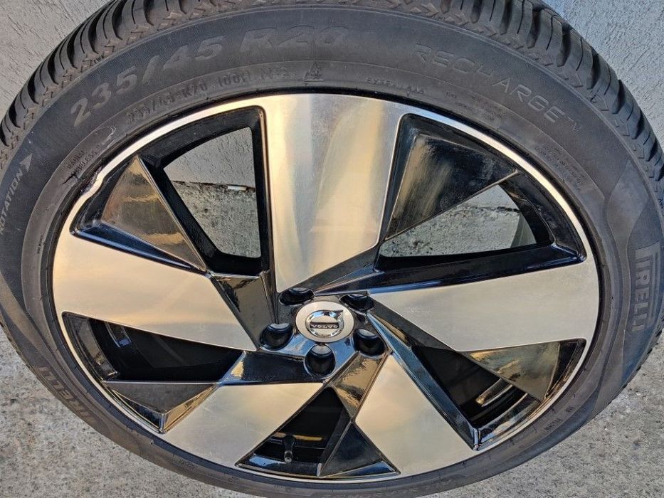 Janta 5 spite 20" Volvo C40 XC40 XC60 XC90 S60 V60 S90 Pirelli Scorpion ...