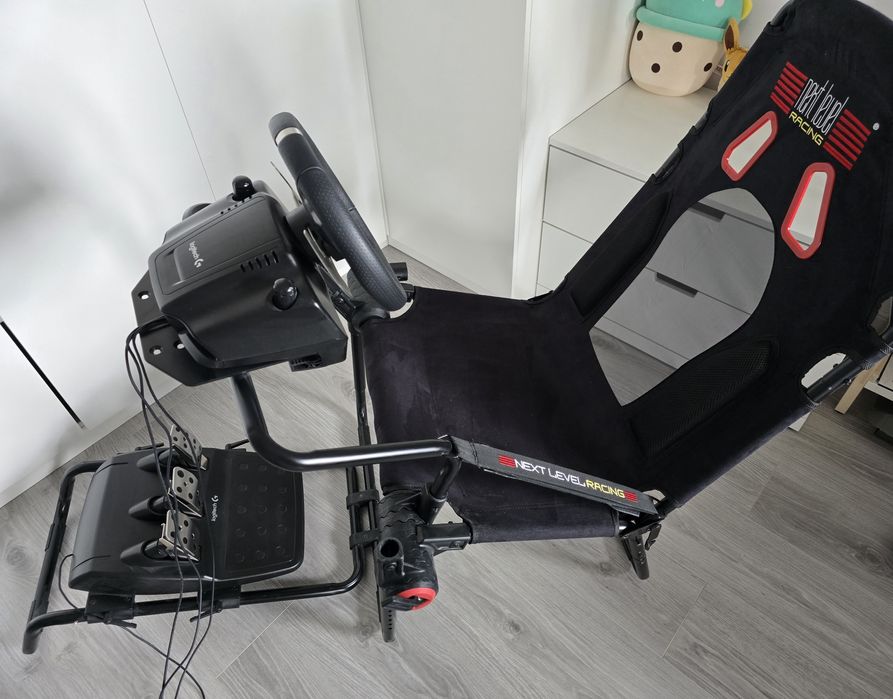 Cockpit pliabil Racing Simulator GT-Lite si volan Logitech G29 Cluj ...