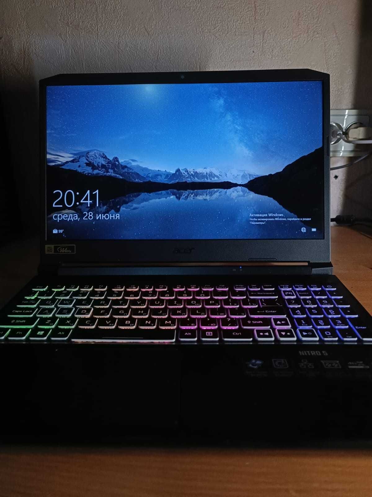 Ноутбук Acer Nitro 5 / RTX 3070 / Ryzen 7 5800H / ОЗУ 16GB / 512GB SSD ...