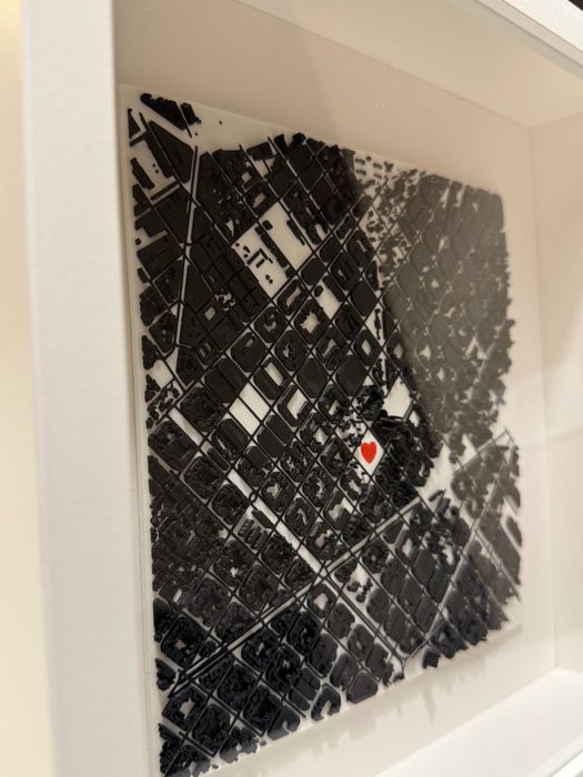 Harta Personalizata cu Inima | Cadou Aniversare/Ziua Femeii/Nunta ...