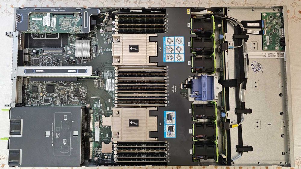 Cisco Server UCS C220 M4 2xIntel Xeon E5-2697v3 256GB RAM ESXi Proxmox ...