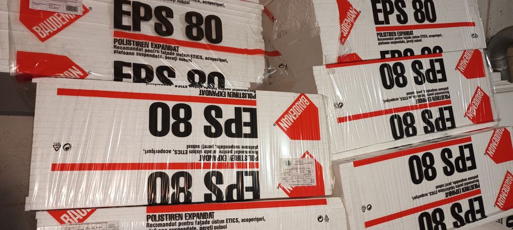 Polistiren expandat pentru fatada, Baudeman EPS 80, 2 cm Bucuresti Sectorul 1 • OLX.ro