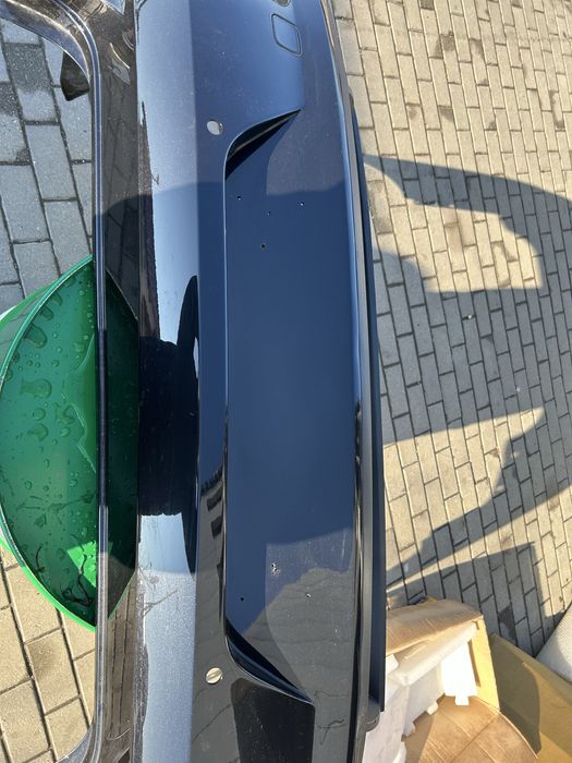 Bara spate+spoiler vopsita passat b7 sedan cod culoare LC9X 6 senzori ...