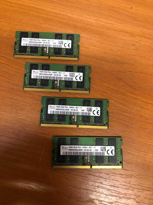 Memorii laptop Sodimm DDR4 16 gb PC4 2666, MT, Samsung, Hynix Bucuresti ...