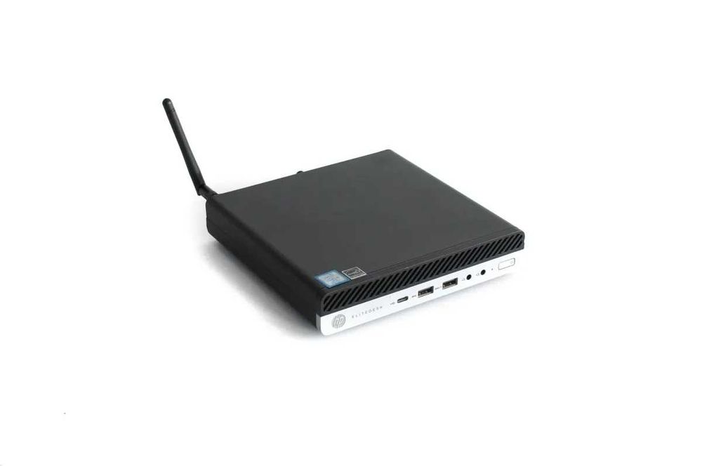 Мини компютър HP EliteDesk 800 G4 i5-8500T/16GB/512GB NVMe/Wi-Fi гр ...