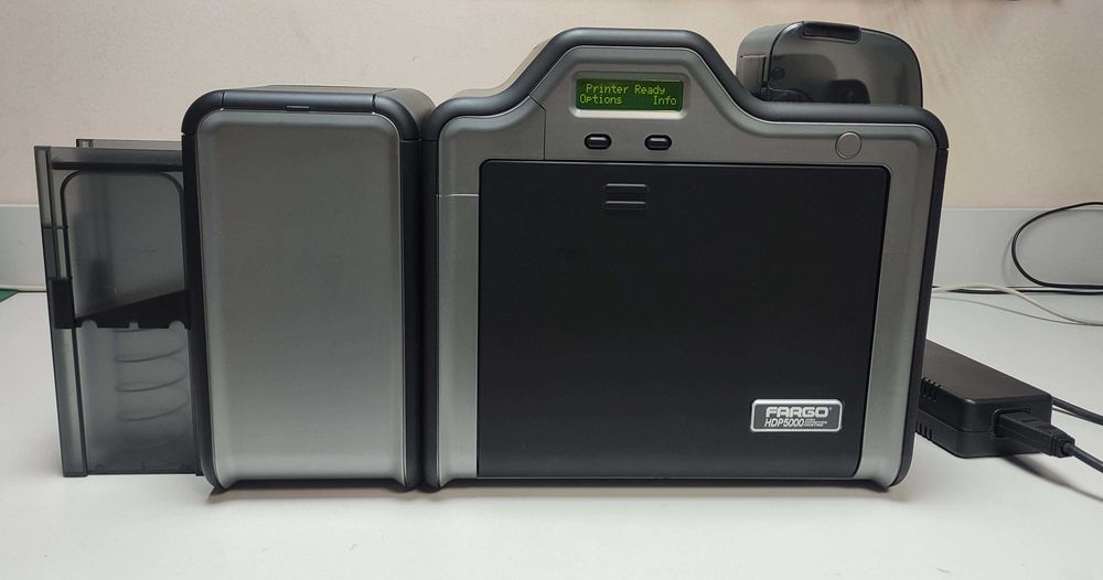 Двустранен принтер за PVC карти FARGO HDP5000 duplex гр. Пловдив Център ...