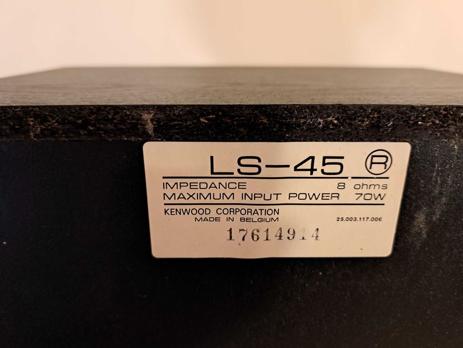 Boxe Kenwood LS-45, 70 w, 8 ohmi, 1991 Bistrita • OLX.ro