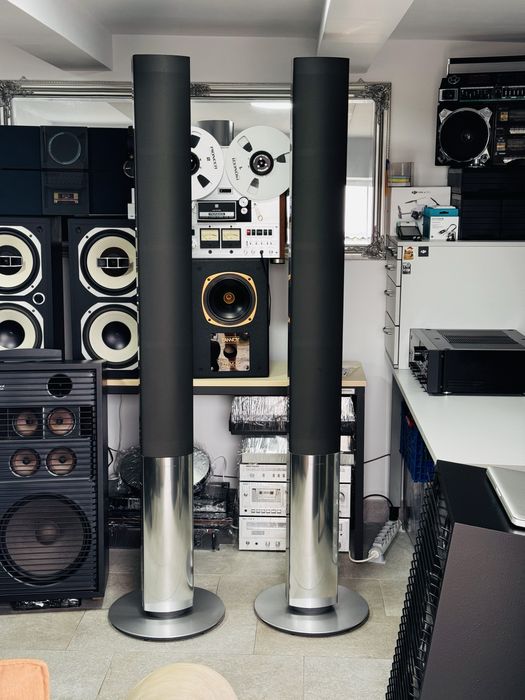 Boxe-coloane active cap de serie BANG&OLUFSEN BeoLab1, 185cm inălțime ...