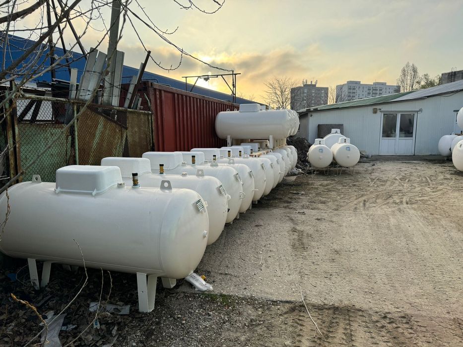 Rezervor gpl 1750 l-butelie propan, bazin gaz, recipient gpl,container ...