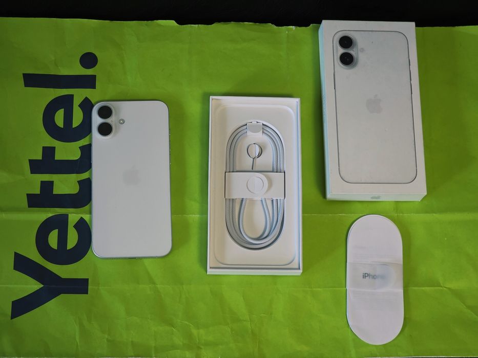 99% 256GB iPhone 16 Plus + Yettel Гаранция 2027г. White / Бял гр. София ...