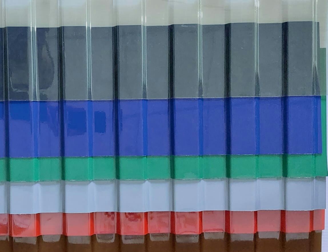 ПЭТ Профлист (трапециевидный пластиковый профлист) 4000 тенге - Прочие ...