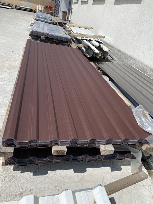 Tabla tip tigla (tigla metalică), panouri sandwich, tabla cutata, Arad ...