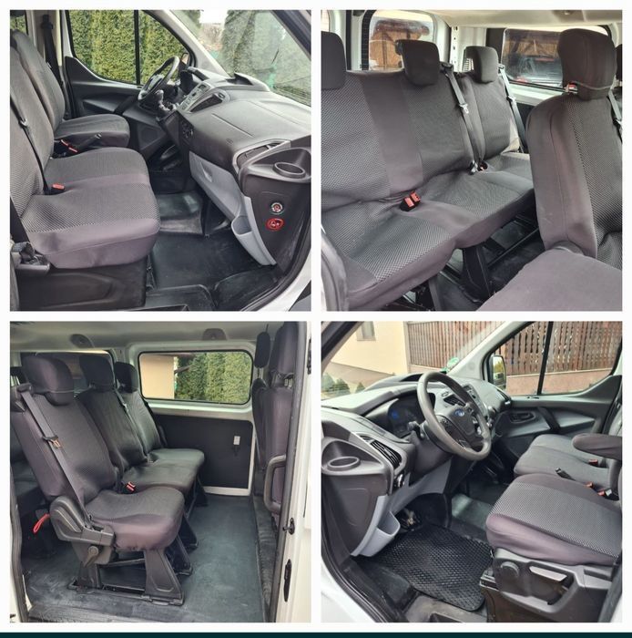 Ford Transit Custom 2015, 9 locuri, EURO 5 Targu-Mures • OLX.ro