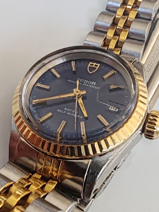 Ceas Tudor Oyster Princess Automatic Aur - Oțel Dama Bacau • OLX.ro