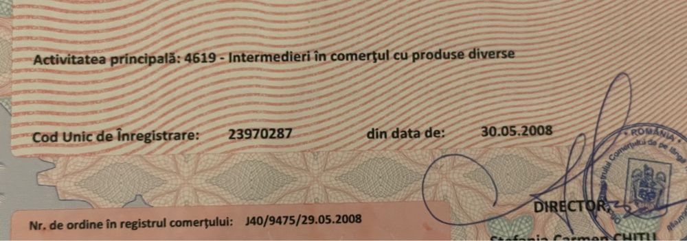 Vand firma cu vechime 2008 Bucuresti Sectorul 2 • OLX.ro