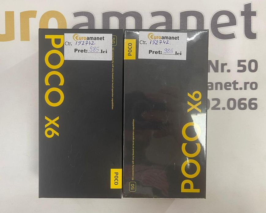 Telefon mobil Poco X6, 256GB, 12GB RAM, 5G Sigilat -A- Oradea • OLX.ro