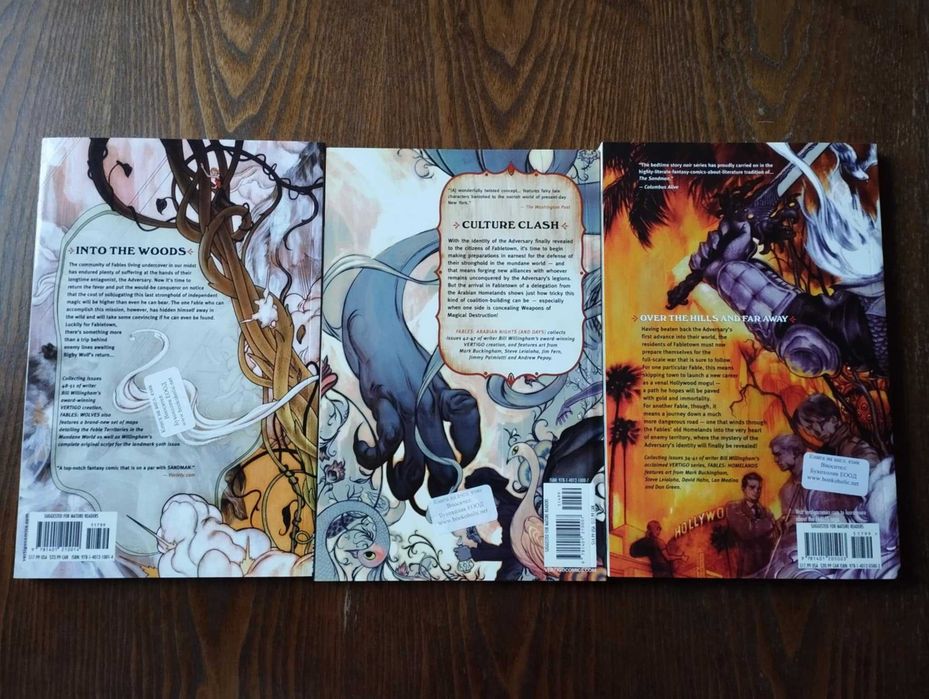 Колекционерски комикси Fables гр. Пазарджик Моста на Лютата • OLX.bg