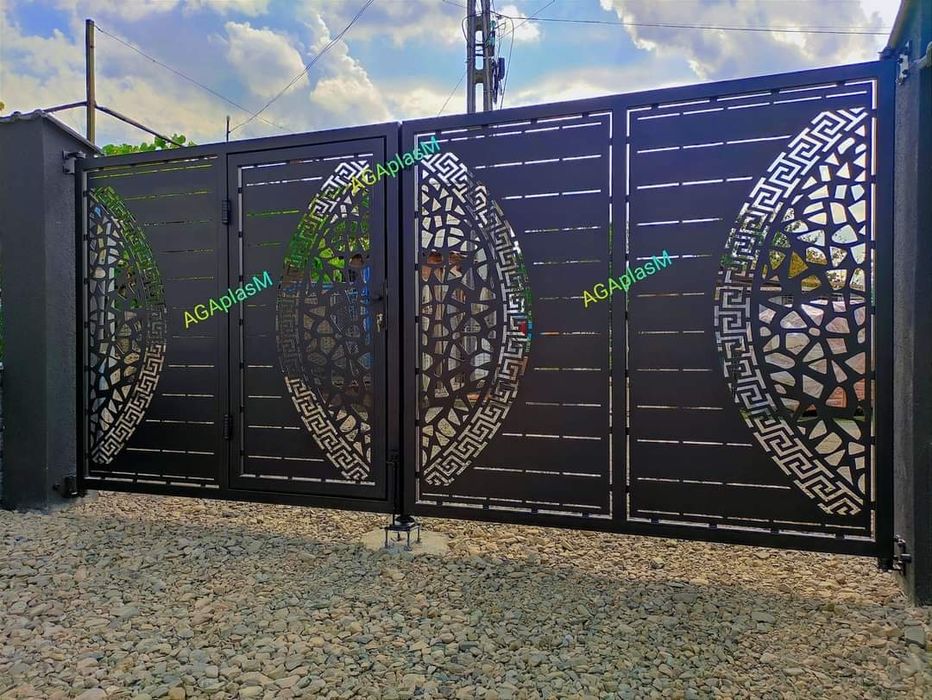 Garduri din tabla traforata laser Ipotesti • OLX.ro