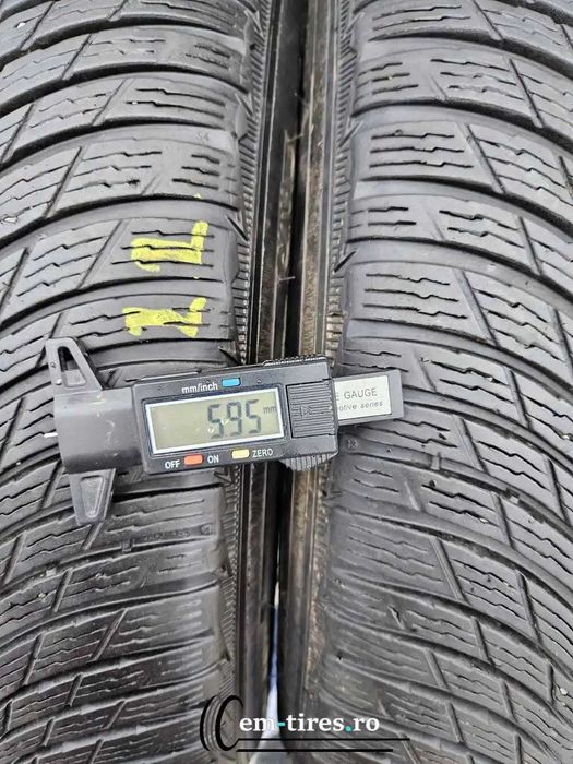 SET 4 Anvelope Iarna 245/50 R19 MICHELIN Pilot Alpin 5 ZP SUV Runflat ...