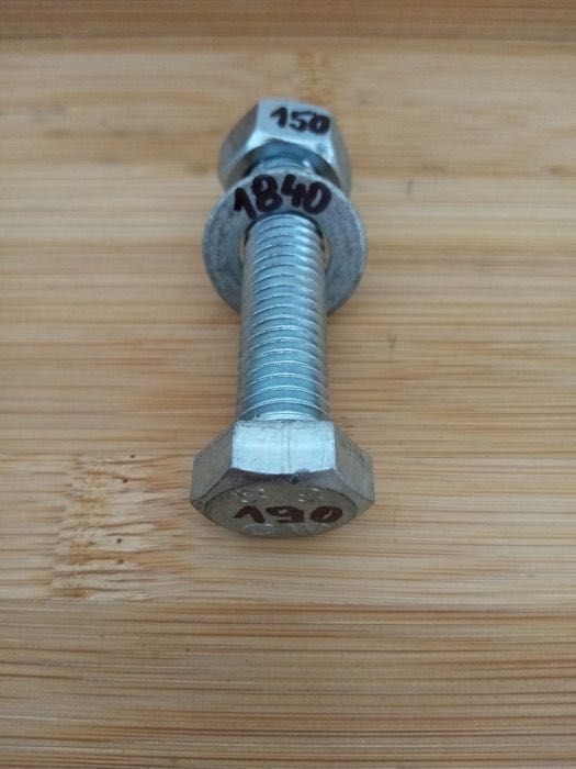 Imbinari hala. Surub cap hex. Saiba plata. Piulita. M12 M16 M20 M24 Zn ...