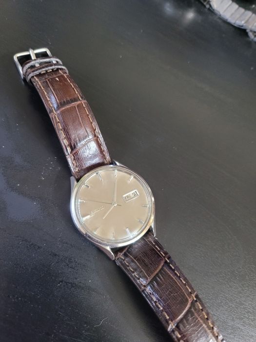 Seiko sea lion m77 reverse lume cal. 8306 30 rubine rar de colectie ...