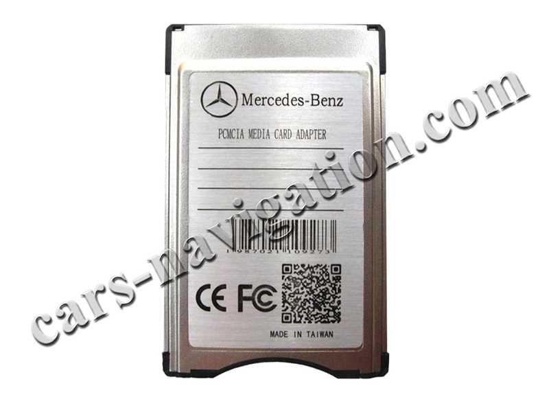 ОРИГИНАЛЕН Мерцедес адаптер четец за СД карта Mercedes PCMCIA SD карти ...