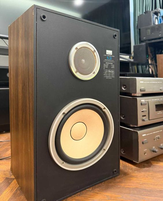 Sistem audio vintage Yamaha AX-450 Hi-Fi + boxe Sansui S-33 Ploiesti ...