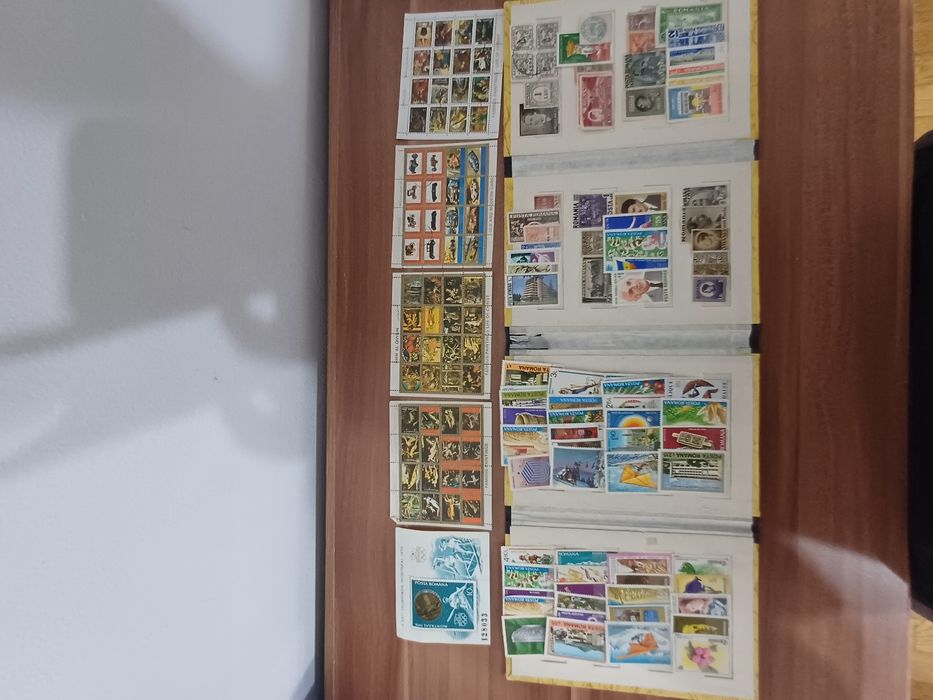 Timbre Posta Română și colite in stare destul de buna Chiajna • OLX.ro
