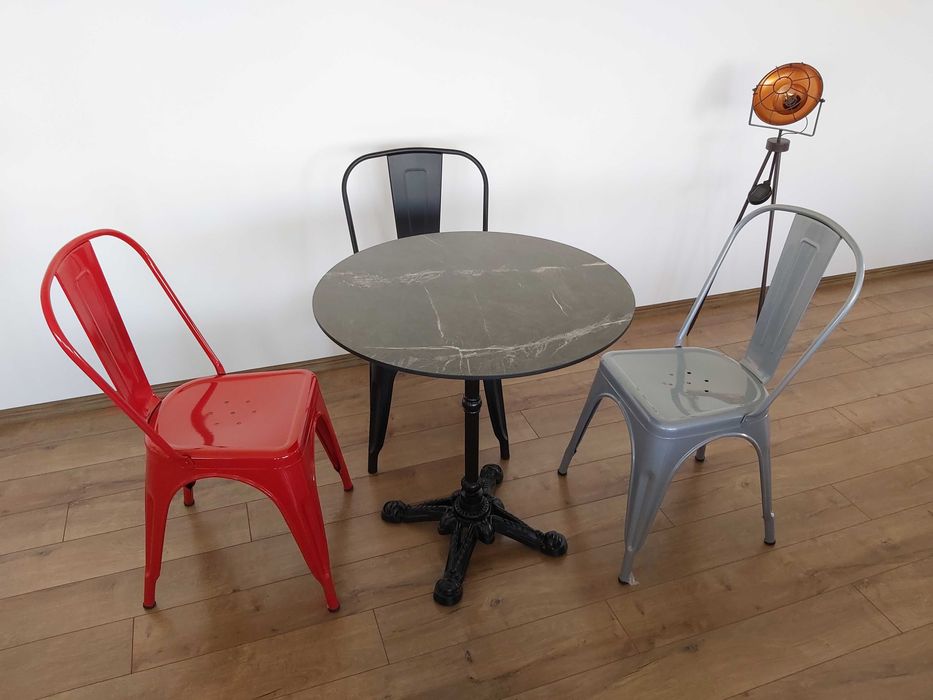 Scaune si mese metalice design TOLIX HoReCa restaurant, fast food ...