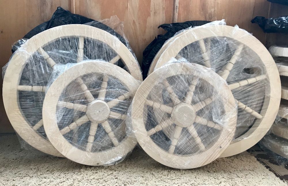 Roata lemn pentru terasa si gradina - Roti din lemn pentru caruta ...