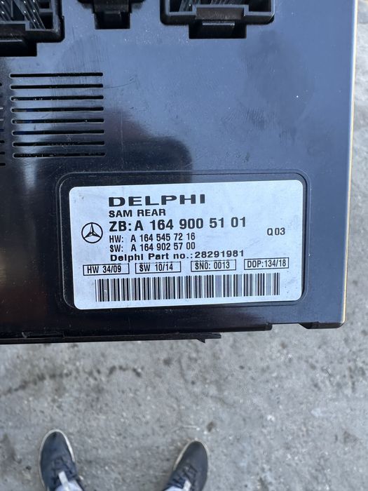 W-164 ML SAM REAR DELPHI сам модул мерцедес гр. Панагюрище • OLX.bg