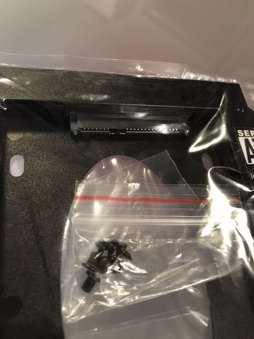 1 Adaptor Caddy rack HDD/SSD Laptop DVD 12,7 mm SATA 2/3 Bucuresti ...