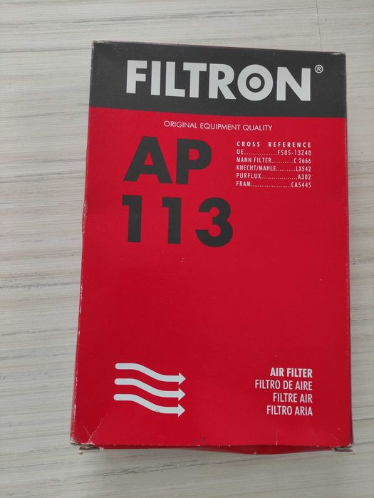 Воздушен филтър Filtron AP 113 нов гр. Бургас Меден рудник - зона В ...