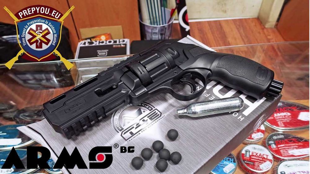 Pistol Airsoft Revolver HDR 50mm ~Full JOULI~ UPGRADAT MAX. Braila • OLX.ro