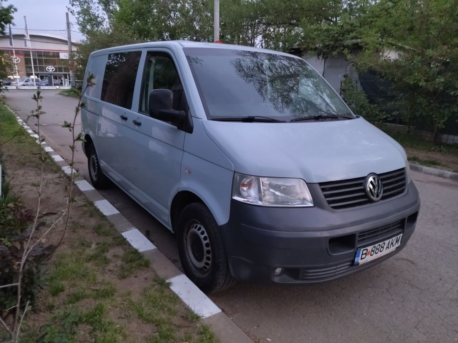 VW Transporter T5, 1.9 TDI, an 2008, 5 locuri,AC,, Pilot,geam, ogl, Pantelimon • OLX.ro