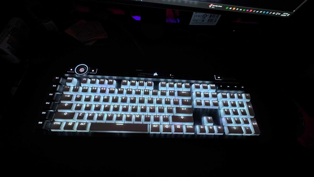 Tastatura mecanica gaming Corsair K100 /OPX Rapidfire ca noua/garantie ...