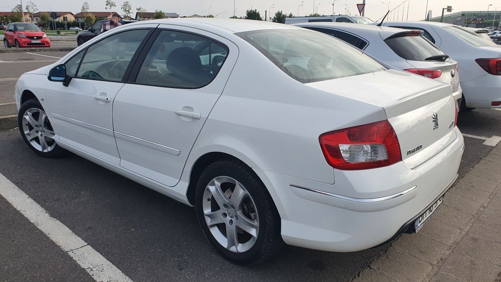 Peugeot 407 1.6HDI alb 2010 inmatriculat Oradea • OLX.ro