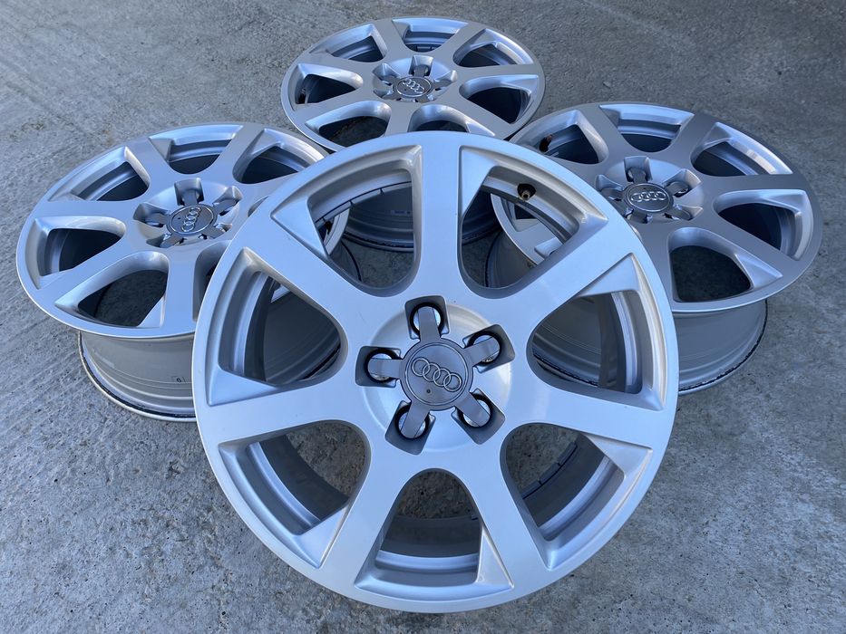 Jante 17 originale audi q5 q3 a3 a4 a6 , 5x112 , 7j et 37 , cb 66.6mm ...