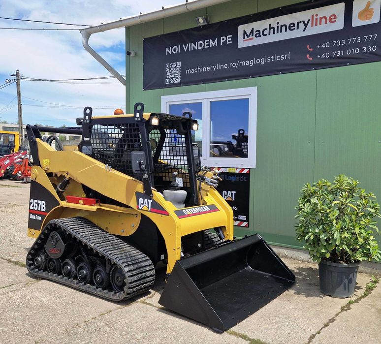 Mini incarcator Caterpillar 257B High Flow Satu Mare • OLX.ro