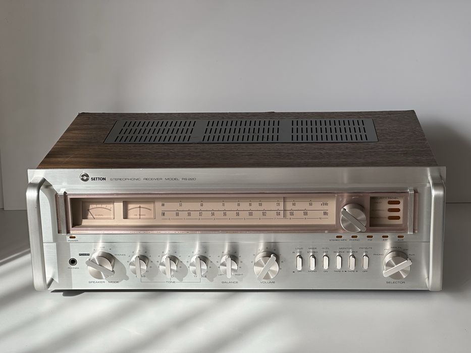Amplificator SETTON RS200 Japan Vintage Carcasa Lemn Tuner Ocazie Uiasca • OLX.ro