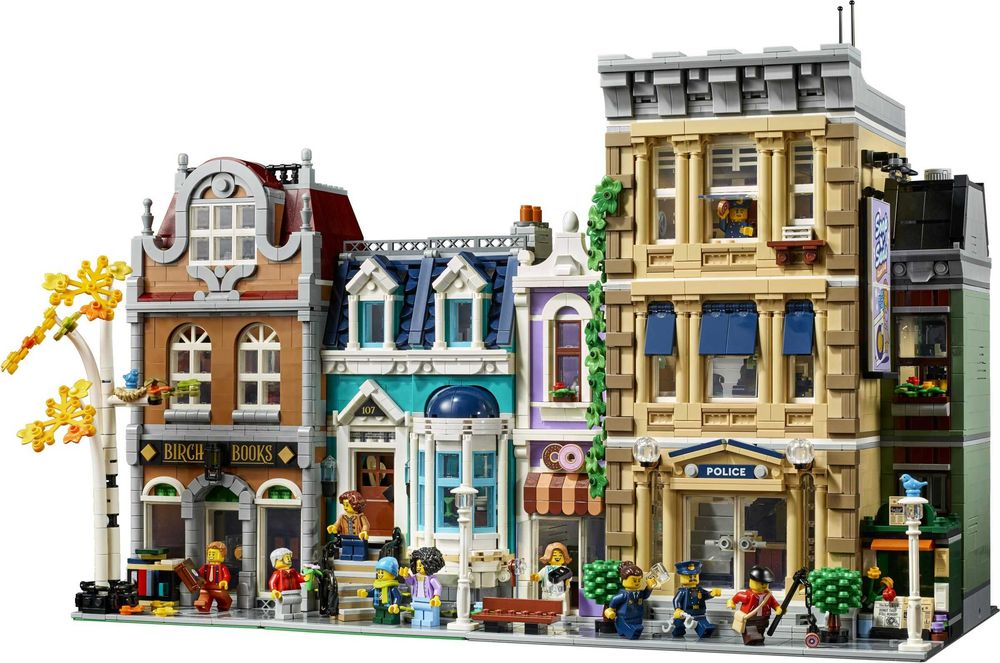 LEGO Creator Expert / Icons - Police station - 10278 - modular Tofalau ...