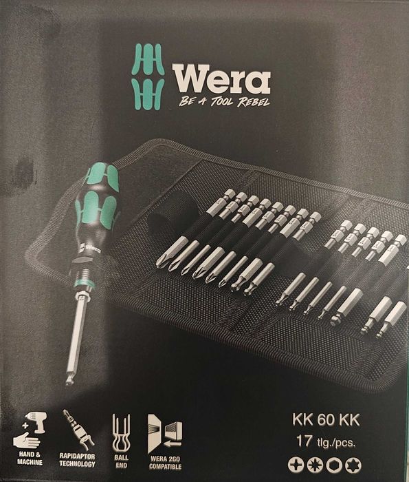 WERA отвертка с накрайници 17 части гр. София Подуяне • OLX.bg